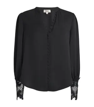 L'agence Trimmed Blouses