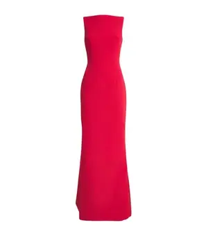 Safiyaa Crepe Sloane Gown