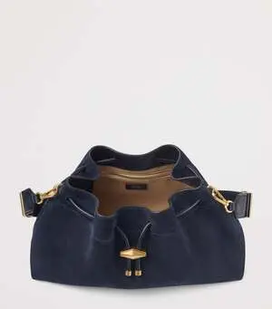 JIMMY CHOO Cinch Medium Shoulder Bag - Blue