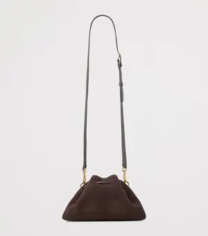 JIMMY CHOO Small Cinch Shoulder Bag - Brown