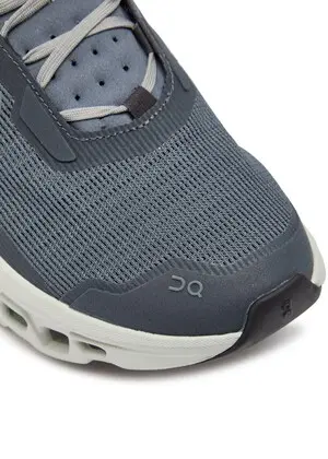 On Panelled Mesh-knit Sneakers - Grey