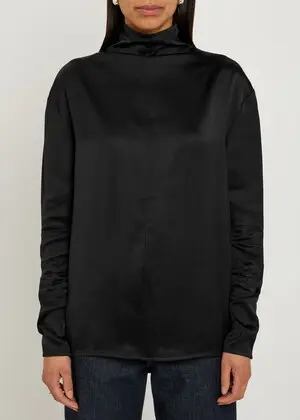 TOTEME Satin Relaxed Top
