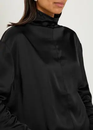 TOTEME Satin Relaxed Top