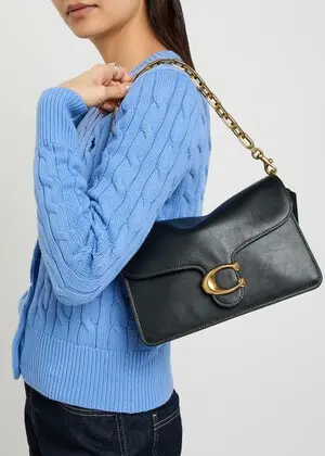 COACH Tabby Leather Shoulder Bag