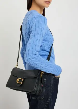 COACH Tabby Leather Shoulder Bag