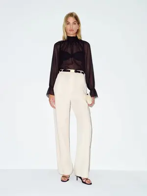Reformation High Neck Blouses