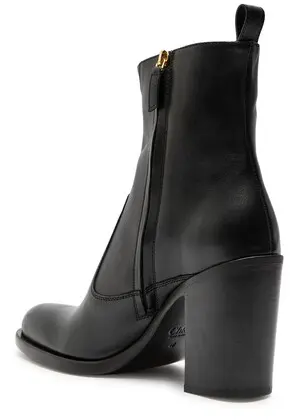 Chloé Phoenix 90 Leather Ankle Boots
