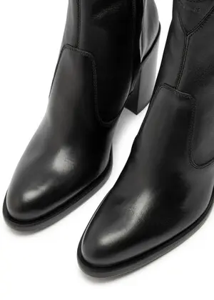 Chloé Phoenix 90 Leather Ankle Boots