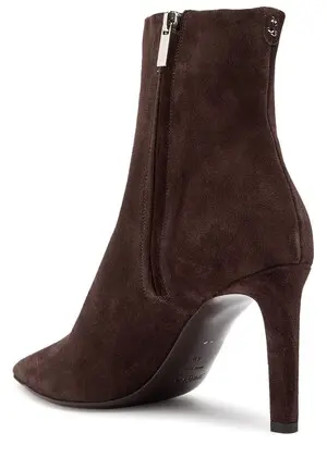 JIMMY CHOO Frankie 85 Suede Ankle Boots - Brown