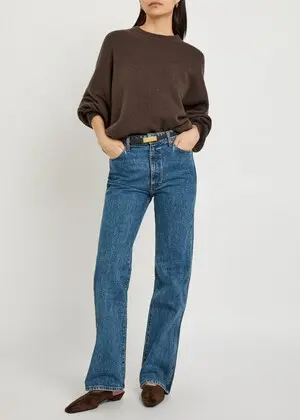 Khaite Abigail Straight-leg Jeans