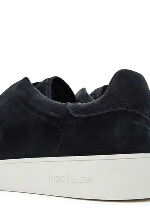 JUDE LLOW Luca Suede Sneakers - Navy