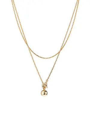 Jenny Bird Constance Wrap Chain Necklace - Gold