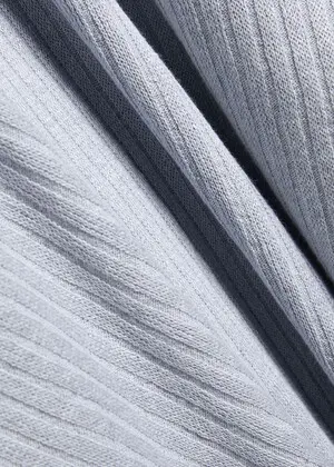 LARDINI Ribbed Linen-blend Polo Shirt