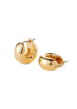 Jenny Bird Mini Tome 14k Hoop Earrings - Gold