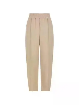 Brunello Cucinelli Elasticated-waist Trousers - Neutrals