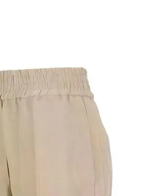 Brunello Cucinelli Elasticated-waist Trousers - Neutrals