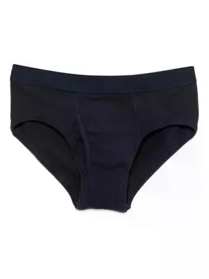 TOM FORD Logo-print Briefs - Blue