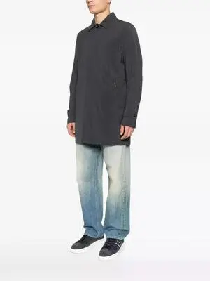 MOORER Vittor-ac Button-up Coat - Grey