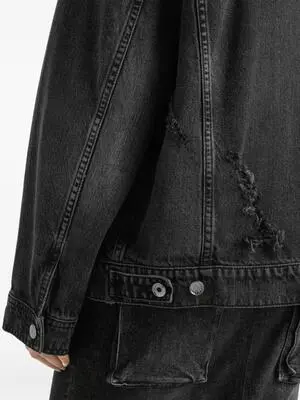 Dolce & Gabbana Buttoned Denim Jacket - Black