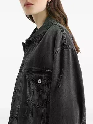 Dolce & Gabbana Buttoned Denim Jacket - Black
