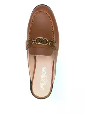 Pinko Logo-chain Mules