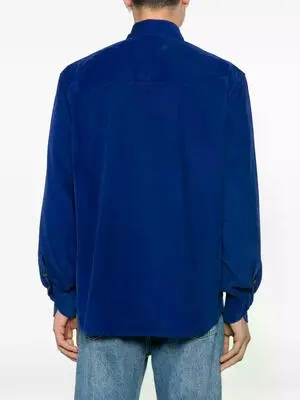 Isaia Chest-pocket Shirt - Blue