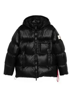 AFTER/LABEL Katalla Hooded Puffer Jacket - Black