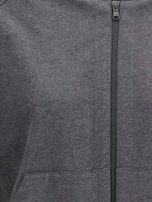 Brunello Cucinelli Zip Hooded Sweatshirt - Grey