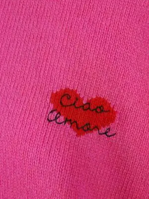 Giada Benincasa Crew-neck Sweater With Embroidery