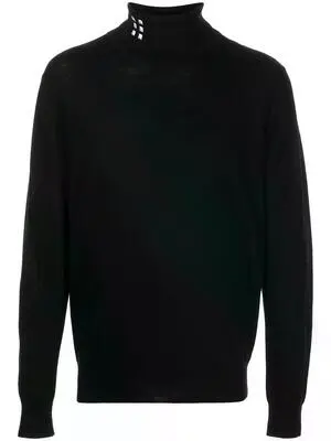 ROMEO HUNTE Roll-neck Fitted Jumper