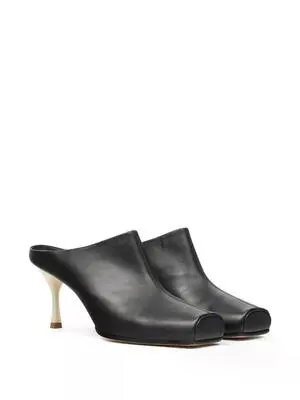 MAISON MARGIELA Square-toe Mules - Black