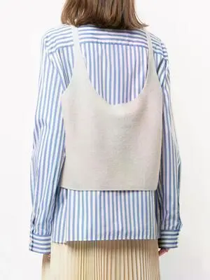 Tibi Sleeveless Knitted Top