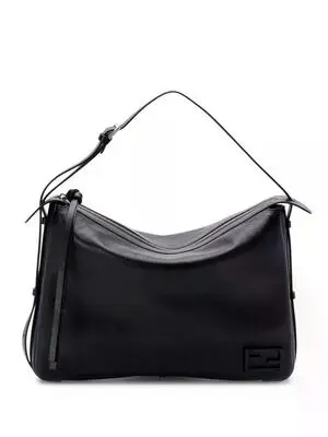 Fendi Grained Leather Shoulder Bag