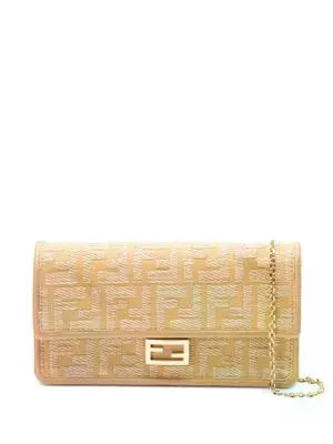 Fendi Baguette Monogrammed Wallet-on-chain