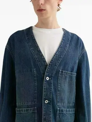 JIL SANDER Patch Pocket Cotton Shirt Jacket