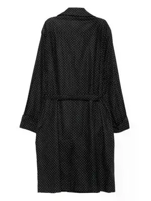 Saint Laurent 1991 Polka-dot Trench Coat