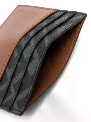 Fendi Ff Card Holder - Brown