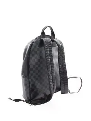 LOUIS VUITTON Damier Graphite Josh Backpack - Black