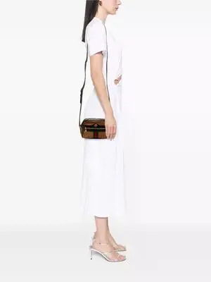 Gucci Ophidia Mini Crossbody Bag - Brown
