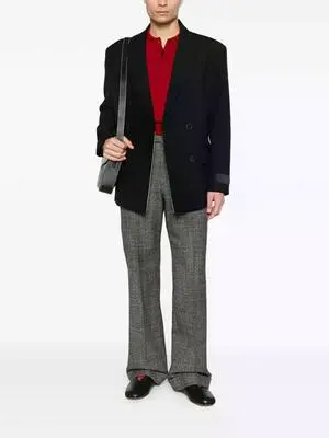 Valentino Garavani Cuffed Hem Trousers