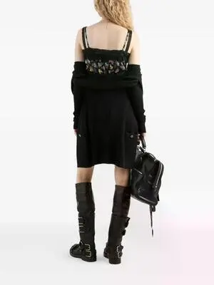 Dolce & Gabbana Ribbed Knit Buttoned Jacket