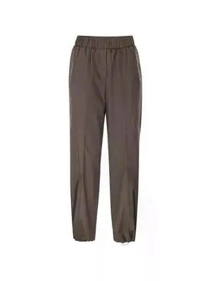 Peserico Elasticated Wide-leg Trousers