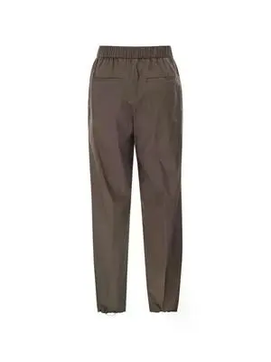 Peserico Elasticated Wide-leg Trousers