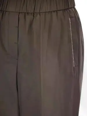 Peserico Elasticated Wide-leg Trousers