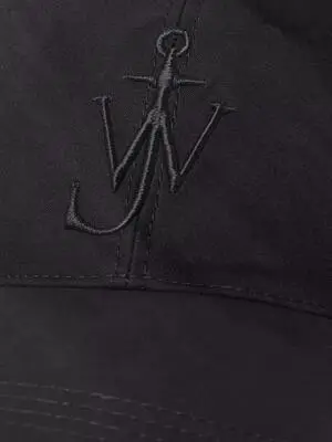 JW Anderson Logo Patch Baseball Cap - Black