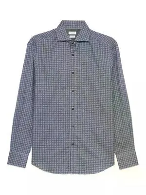 Brunello Cucinelli Geometric-pattern Shirt