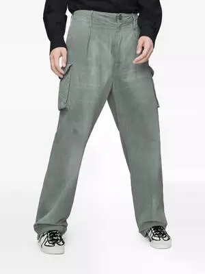 MAISON MARGIELA Cargo Cotton Trousers - Grey