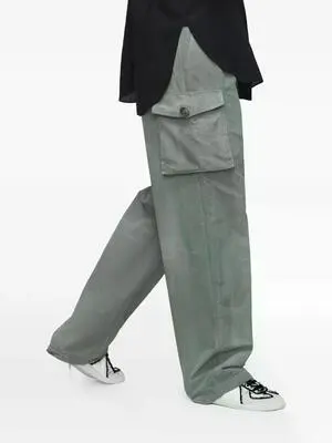 MAISON MARGIELA Cargo Cotton Trousers - Grey