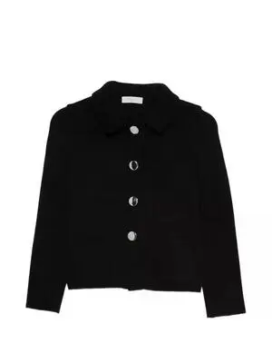 CHARLOTT Pocket Button Jacket - Black