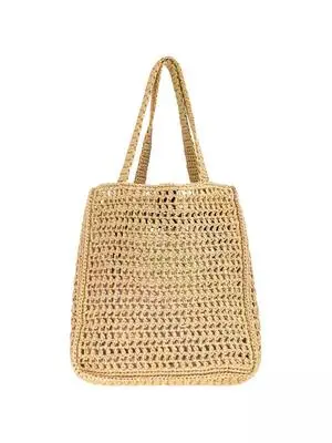 Casablanca Logo-graphic Tote Bag - Neutrals